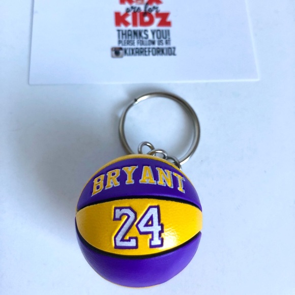 Accessories | Kobe Bryant Lakers Tiffany Co Basketball Keychain | Poshmark
